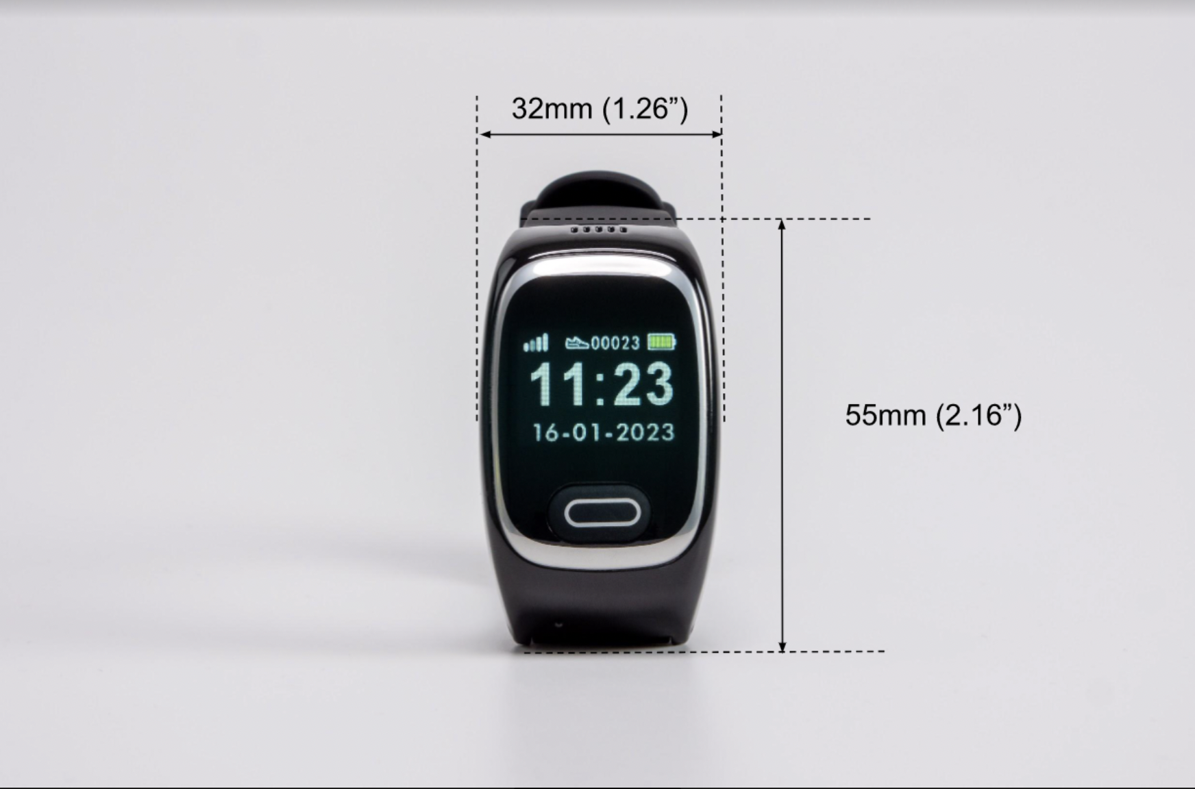 How big is the watch? – YourStride